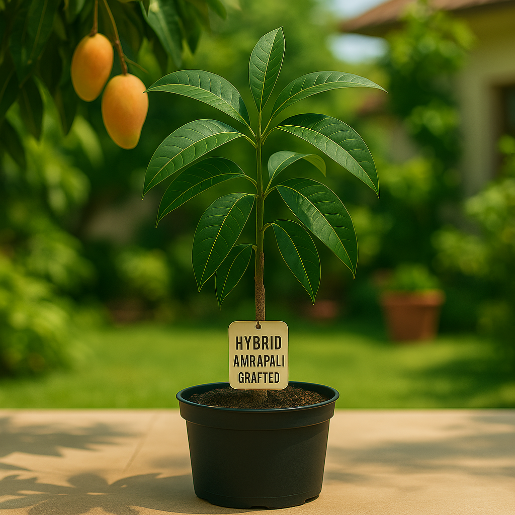 Buy Hybrid Amrapali Mango Plant – Grafted, High-Yield